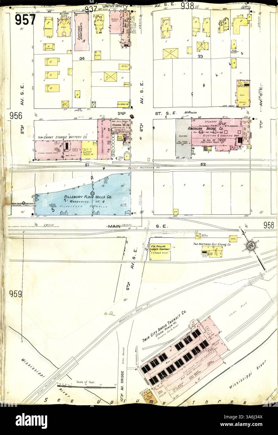 Sanborn Insurance Maps, Volume 8, presents detailed city plans from ...