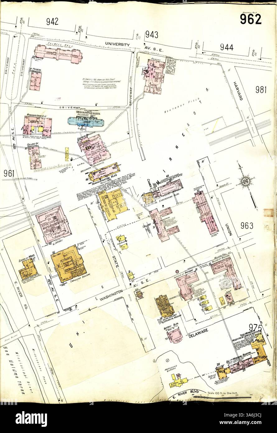 Sanborn Insurance Maps, Volume 8, chart the growth of Minneapolis ...