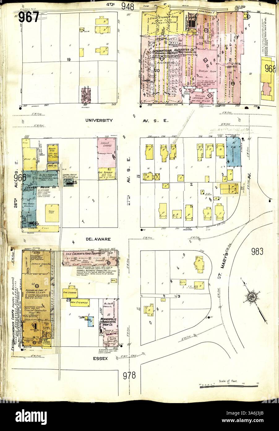 Sanborn Insurance Maps, Volume 8, document Minneapolis’ city planning ...