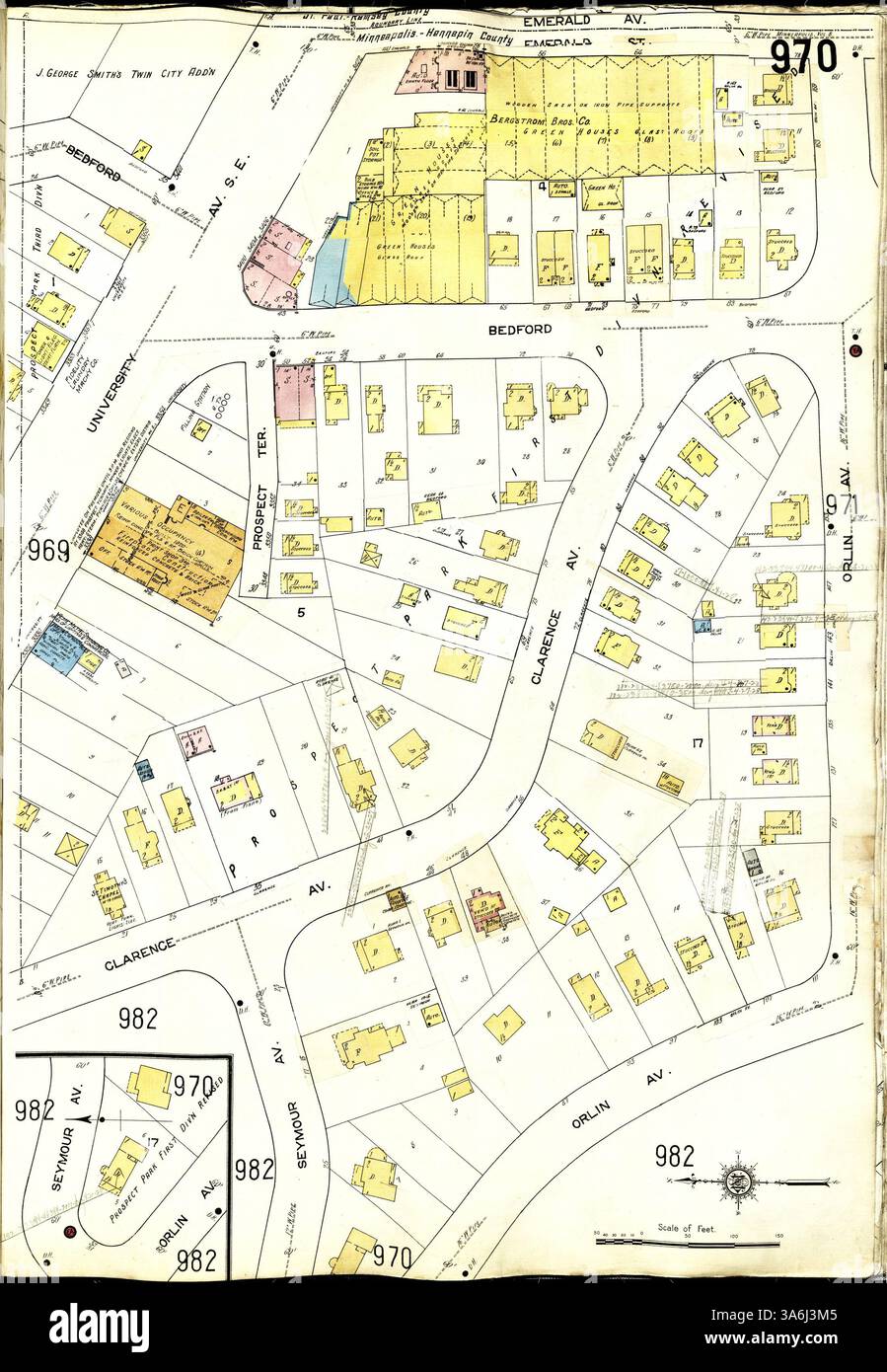 Volume 8 of the Sanborn Insurance Maps shows Minneapolis’ city growth ...