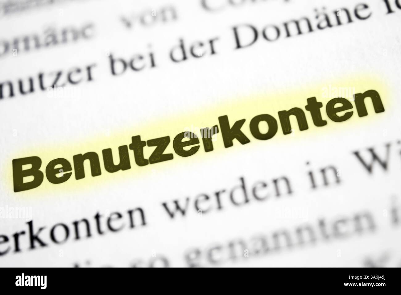 Secure account login sequence data Stock Photo - Alamy