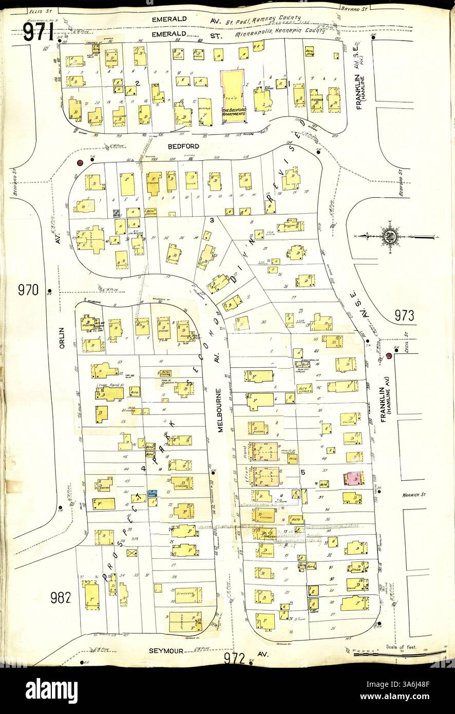 Sanborn Insurance Maps, Volume 8, detail Minneapolis' urban development ...