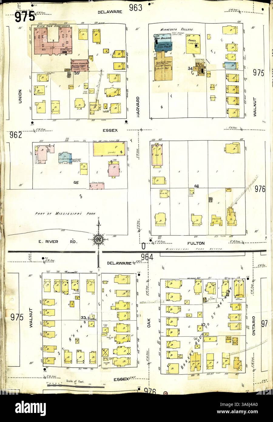 Volume 8 of the Sanborn Insurance Maps showcases Minneapolis ...