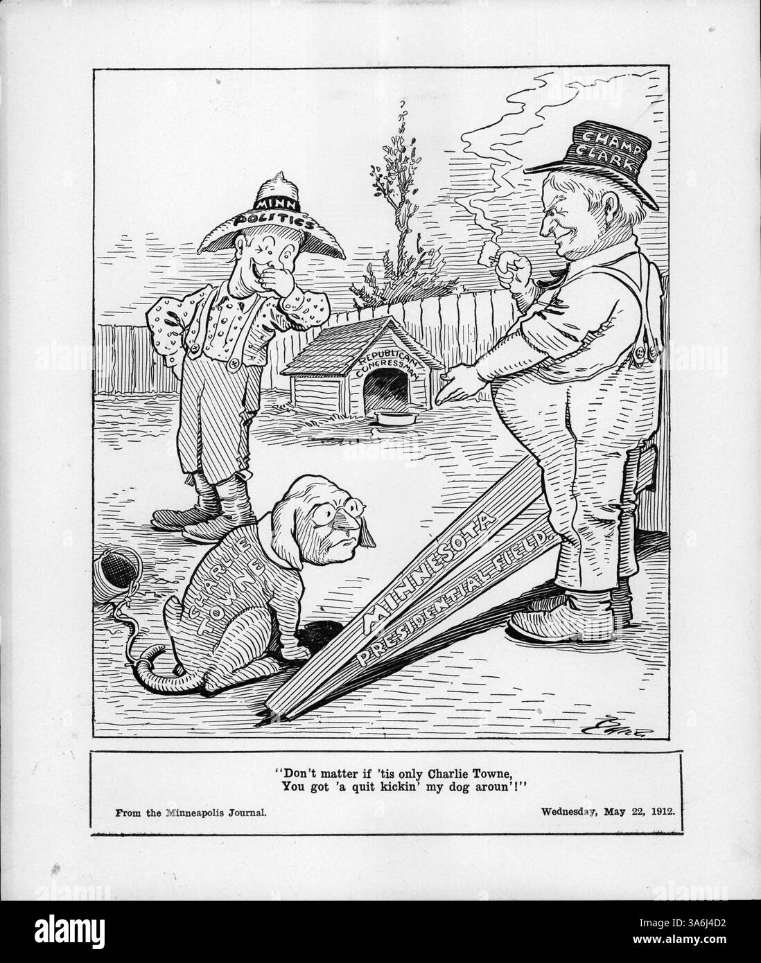 A satirical political cartoon depicts former Minnesota senator Charlie ...