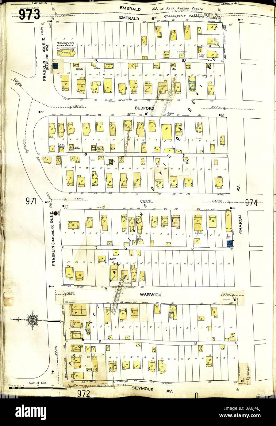 This volume of Sanborn Insurance Maps provides a detailed record of ...
