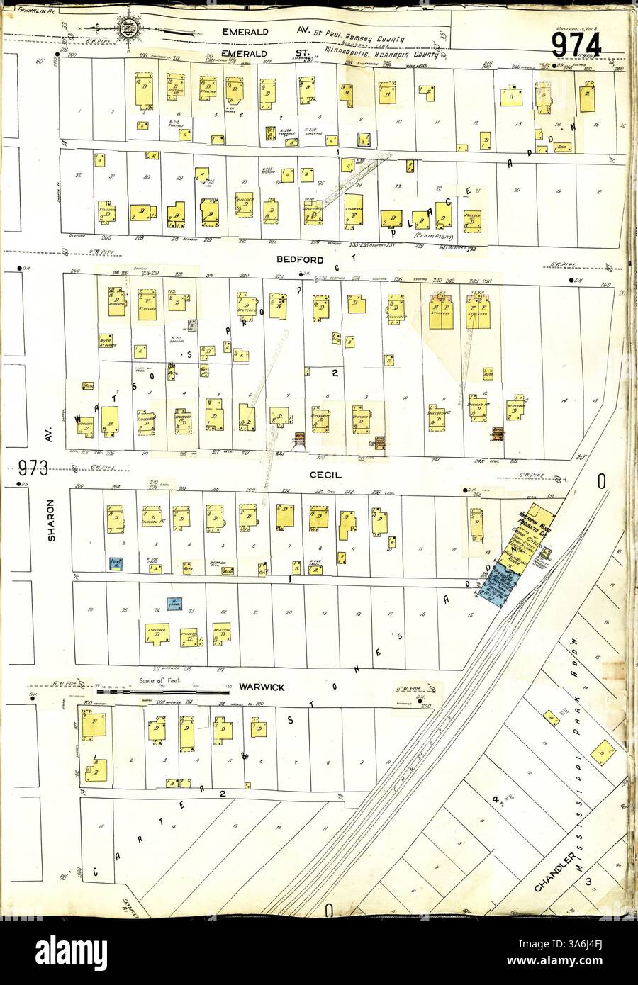 Sanborn Insurance Maps, Volume 8, provide a thorough view of ...