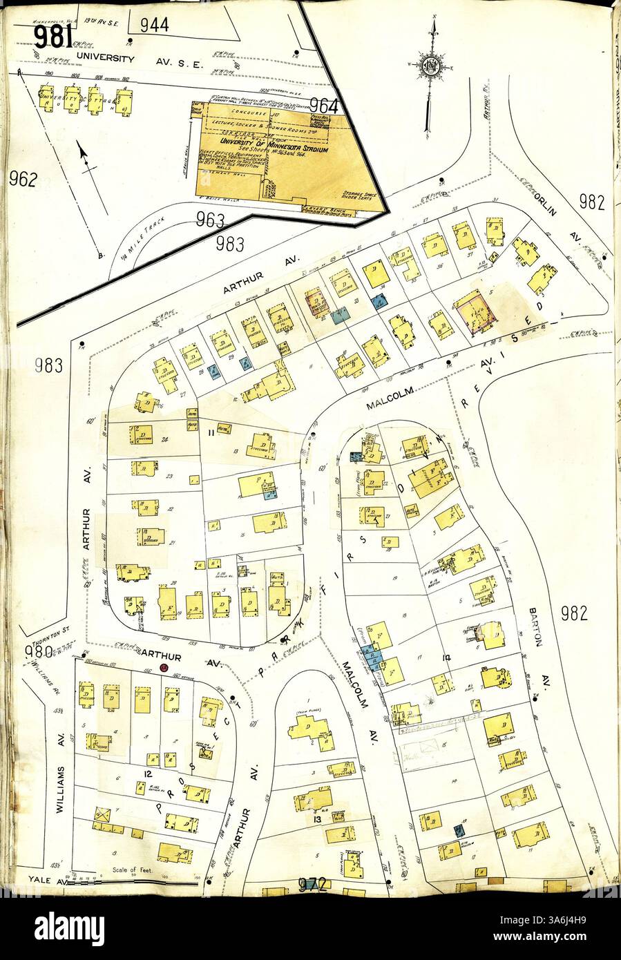 Sanborn Fire Insurance Maps of Minneapolis, Minnesota, Volume 8 ...