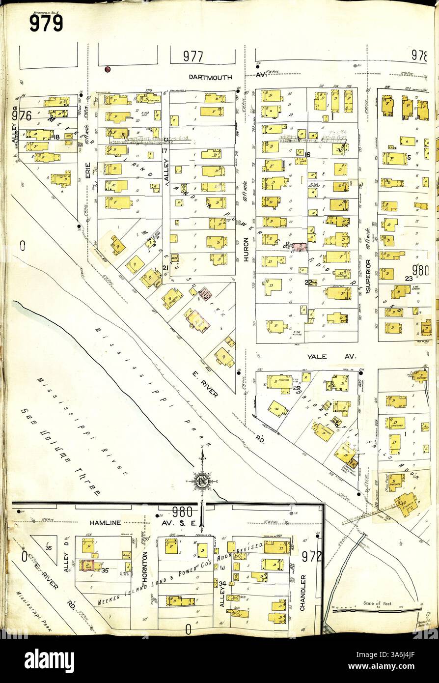 Sanborn Insurance Maps, Volume 8, present Minneapolis' city growth from ...