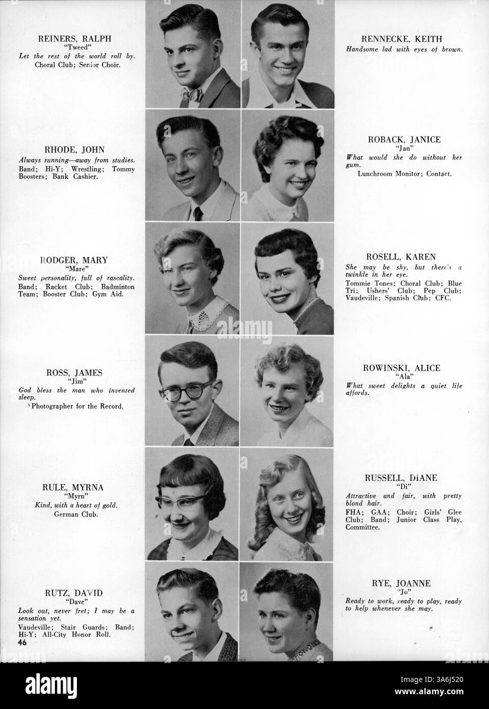 The 'Wizard 57' yearbook captures Edison High School's academic and ...