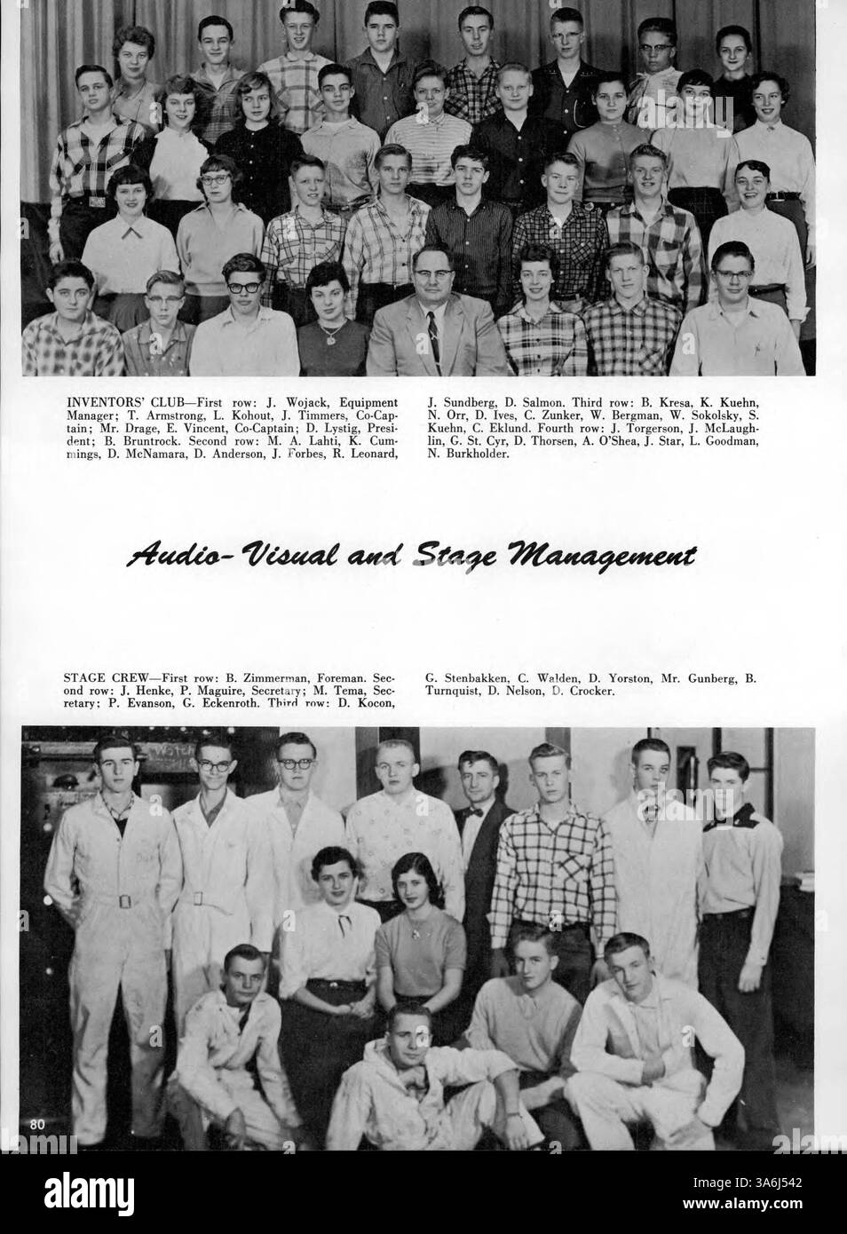 The 'Wizard 57' yearbook highlights the 1956-1957 school year at Edison ...