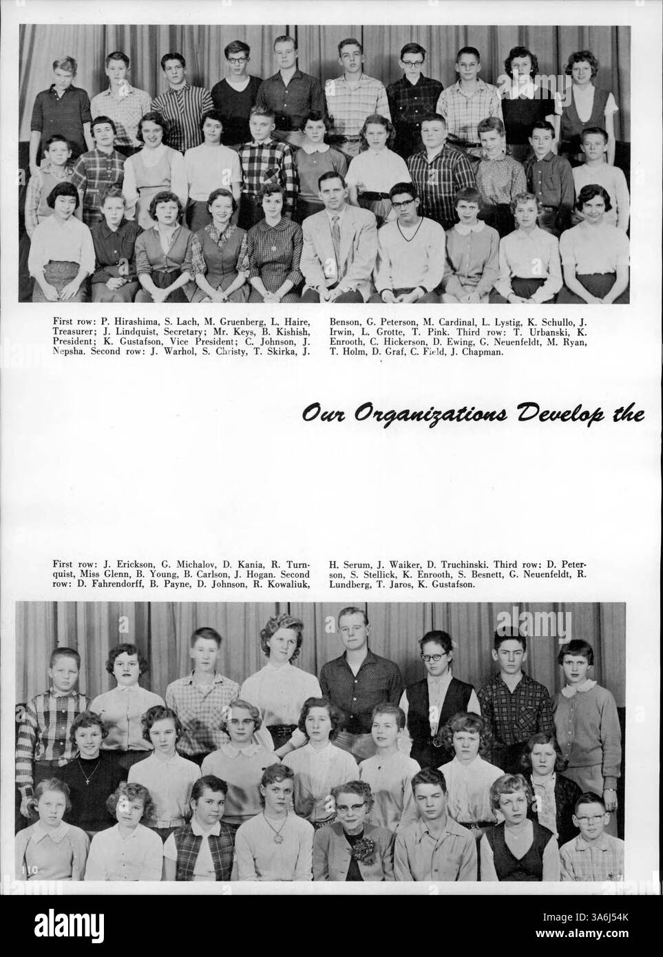 The 1957 edition of the Edison High School yearbook captures the ...