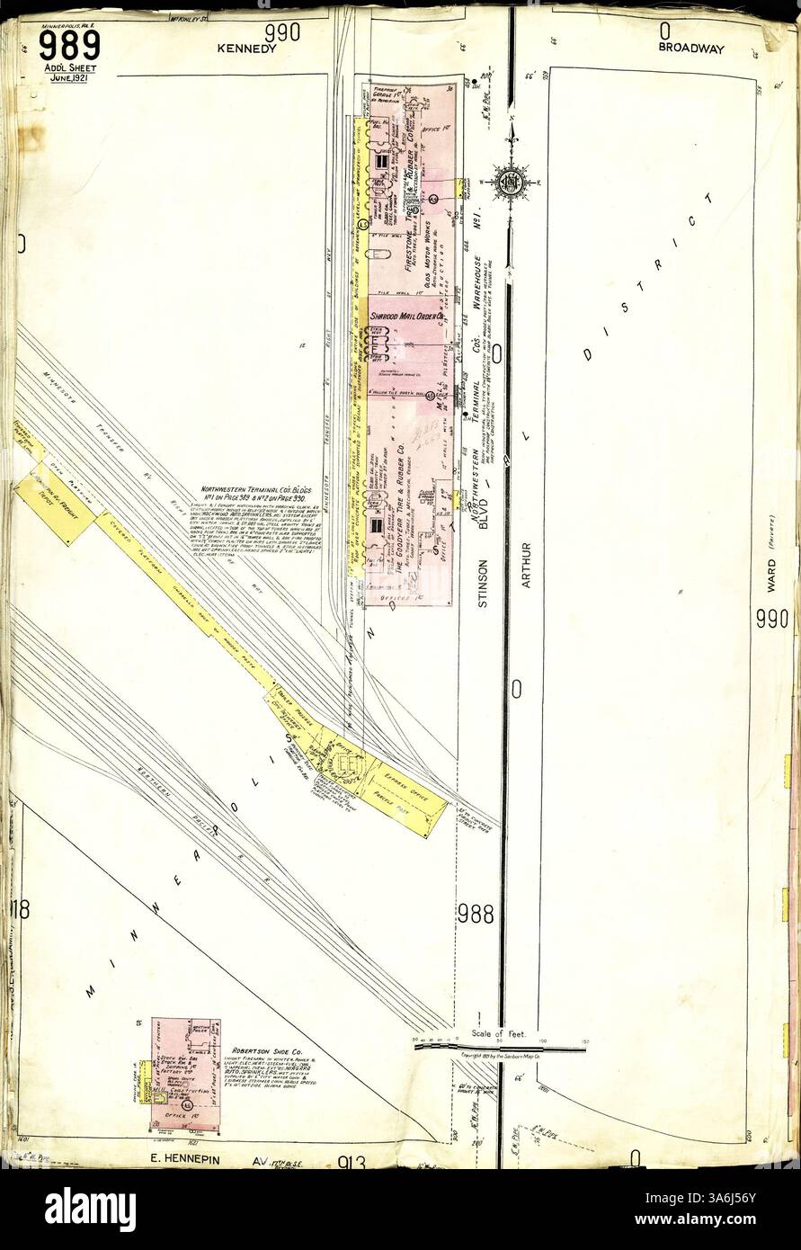 Sanborn Fire Insurance Maps of Minneapolis illustrate the city’s ...