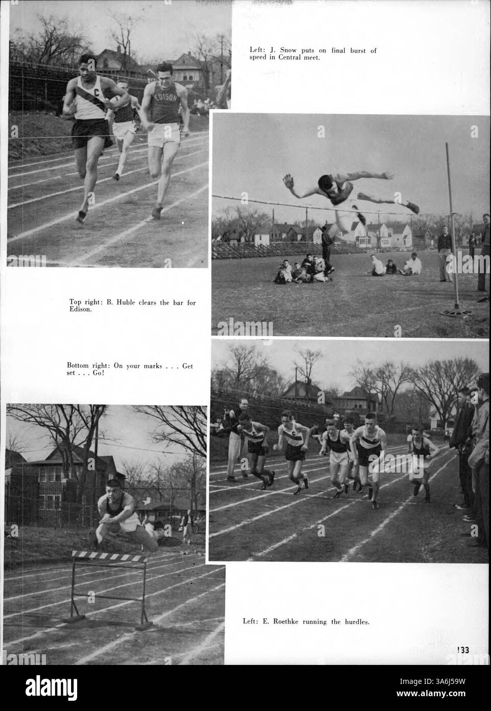 This 1957 edition of the Edison High School yearbook, Wizard 57, is a ...