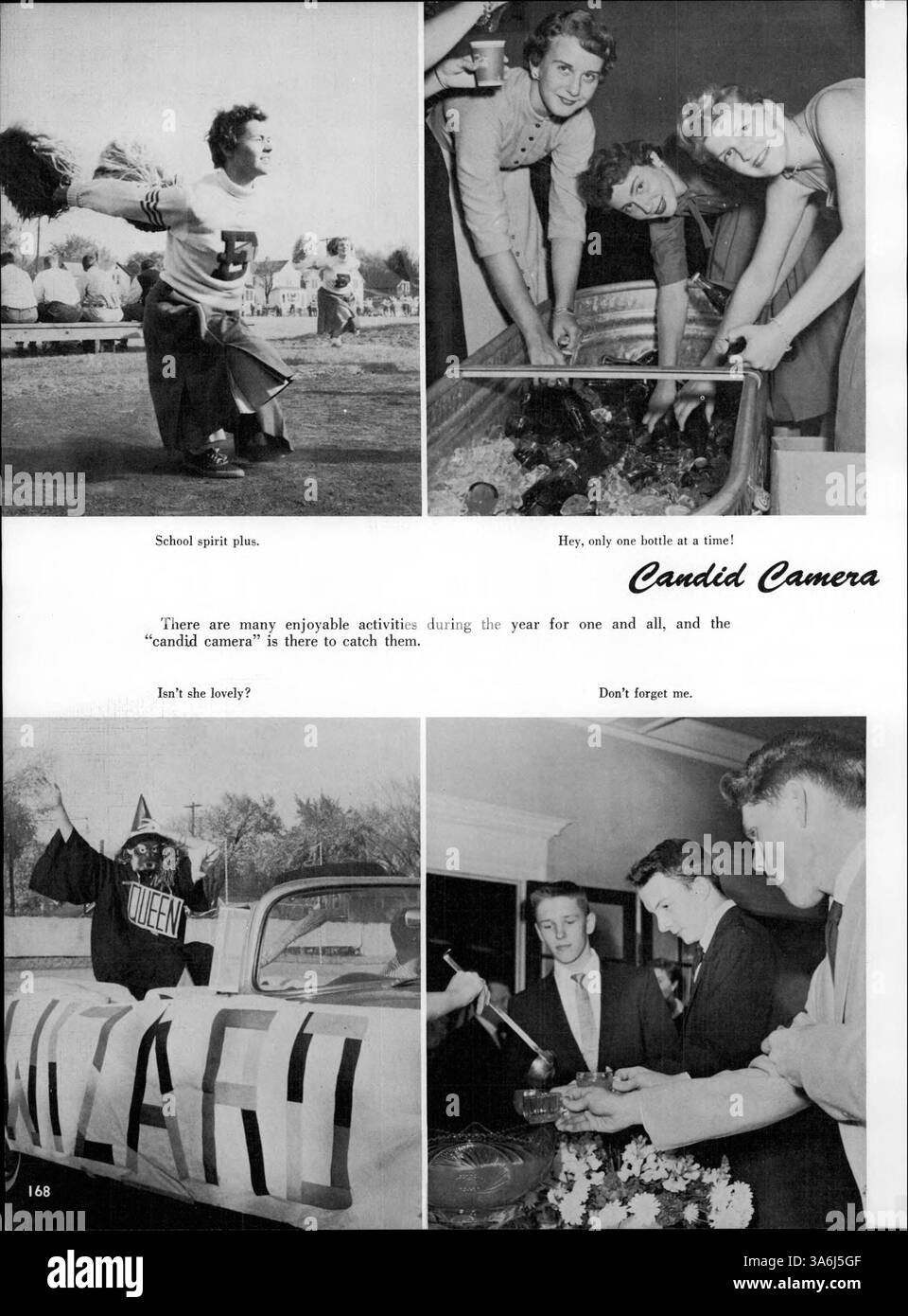 Wizard 57, the 1957 yearbook of Edison High School, documents key ...