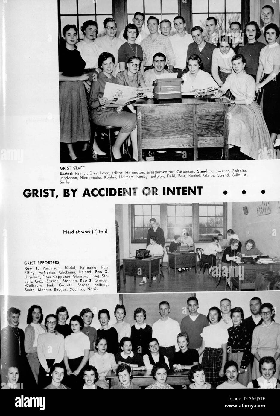 The 1956 wahian yearbook captures the highlights of the 1955 195 hi-res ...