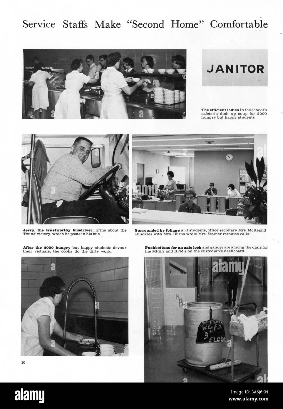 The whigrean 1965 yearbook from edina morningside high school pr hi-res stock photography and ...
