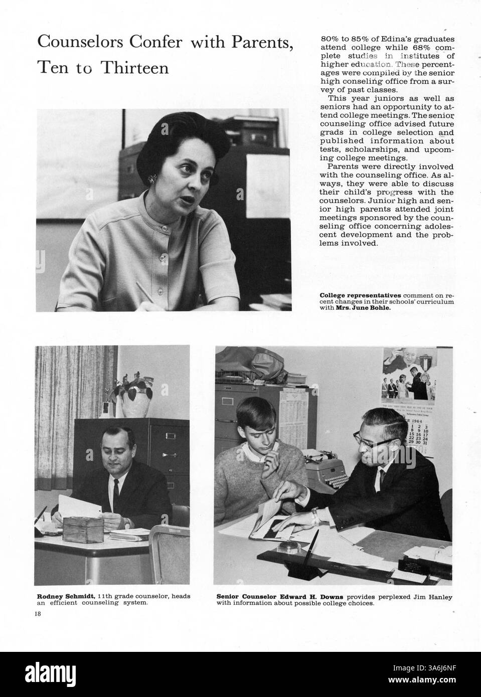 The 1965 Edina-Morningside High School yearbook, Whigrean, provides a detailed overview of the ...