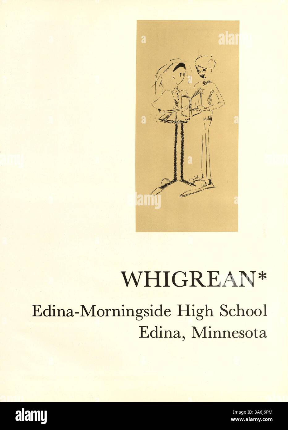 The 1965 Whigrean yearbook from Edina-Morningside High School captures key moments from the 1964 ...
