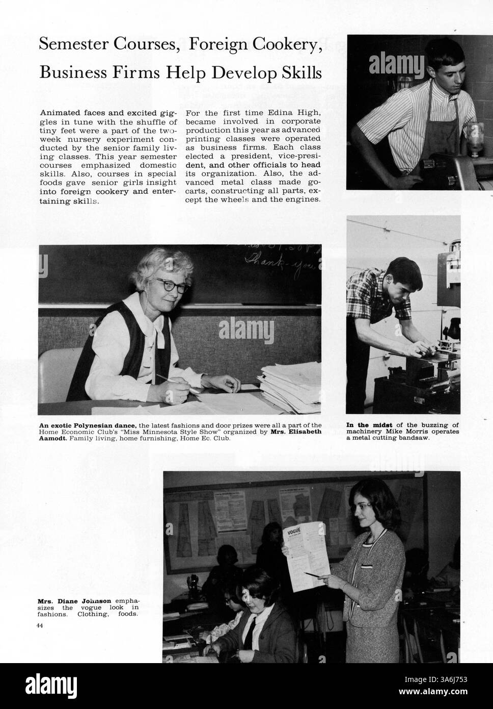 This 1965 Whigrean yearbook features students, teachers, clubs, athletics, and key school events ...