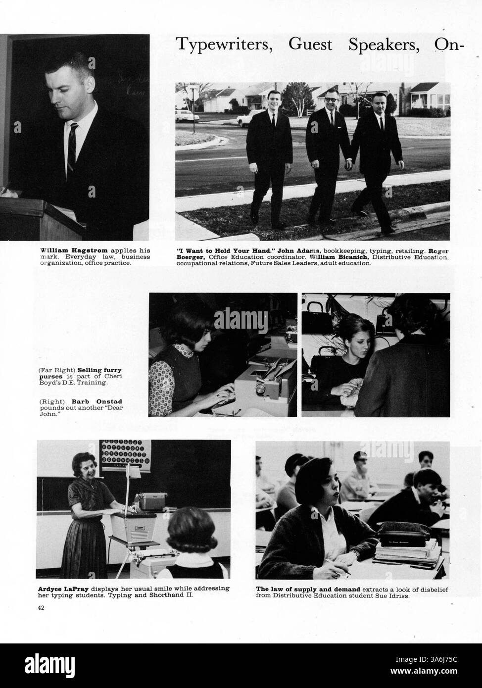 The Whigrean 1965 yearbook captures key aspects of Edina-Morningside High School during the 1964 ...