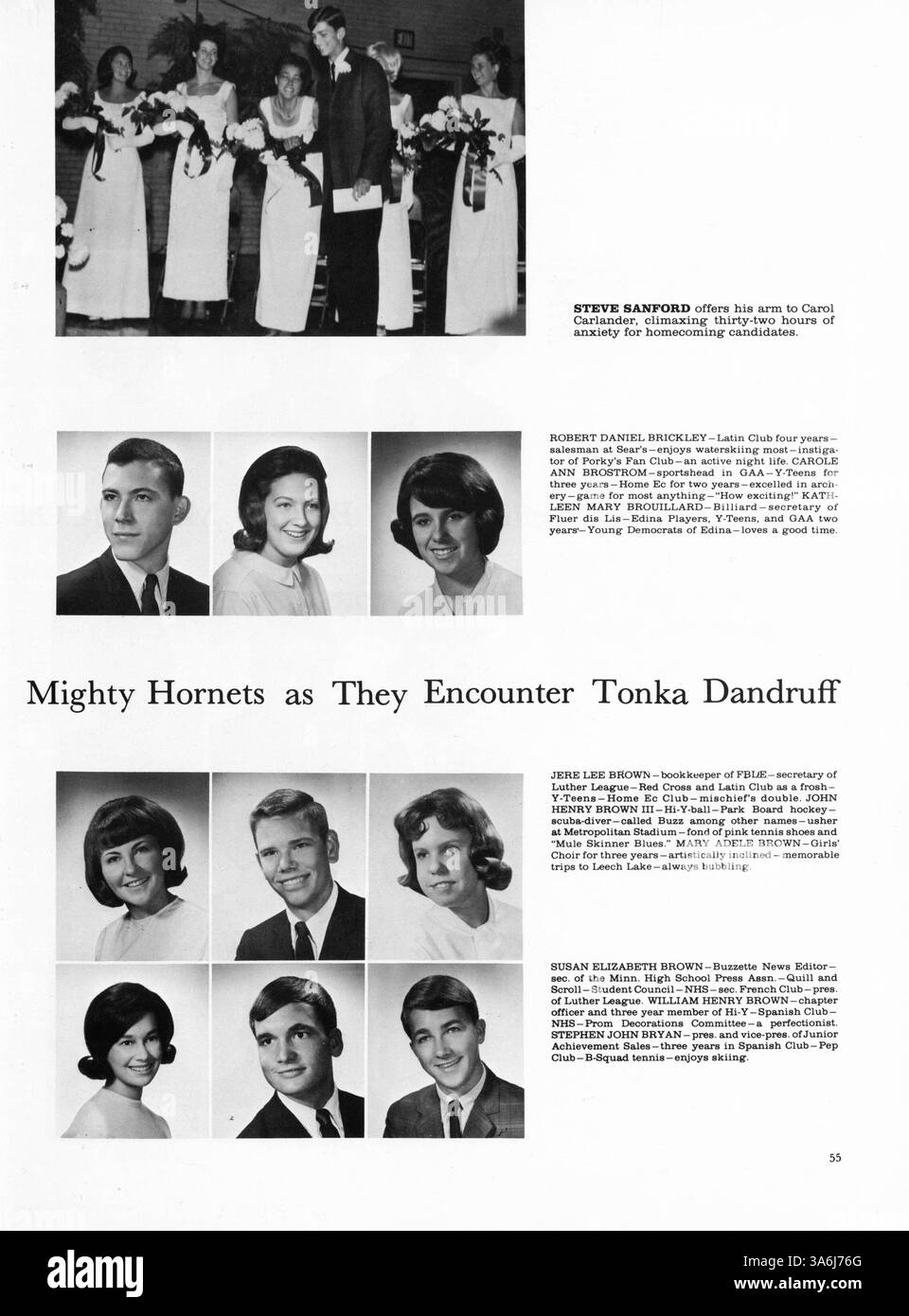 The Whigrean 1965 yearbook from Edina-Morningside High School presents key moments and memories ...