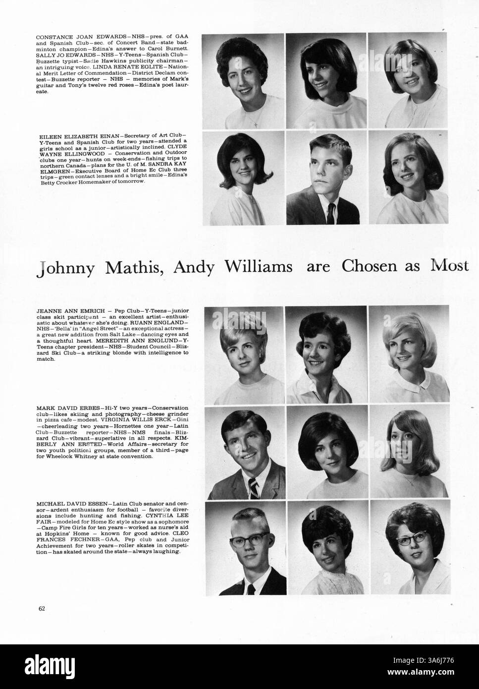 The Whigrean 1965 yearbook documents student and teacher life at Edina-Morningside High ...