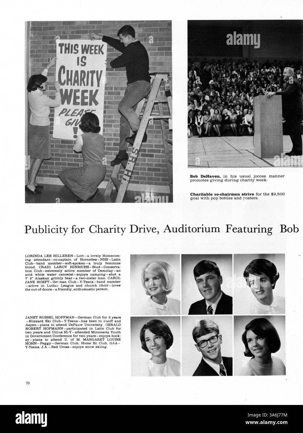 The Whigrean 1965 yearbook of Edina-Morningside High School provides a look at student life ...