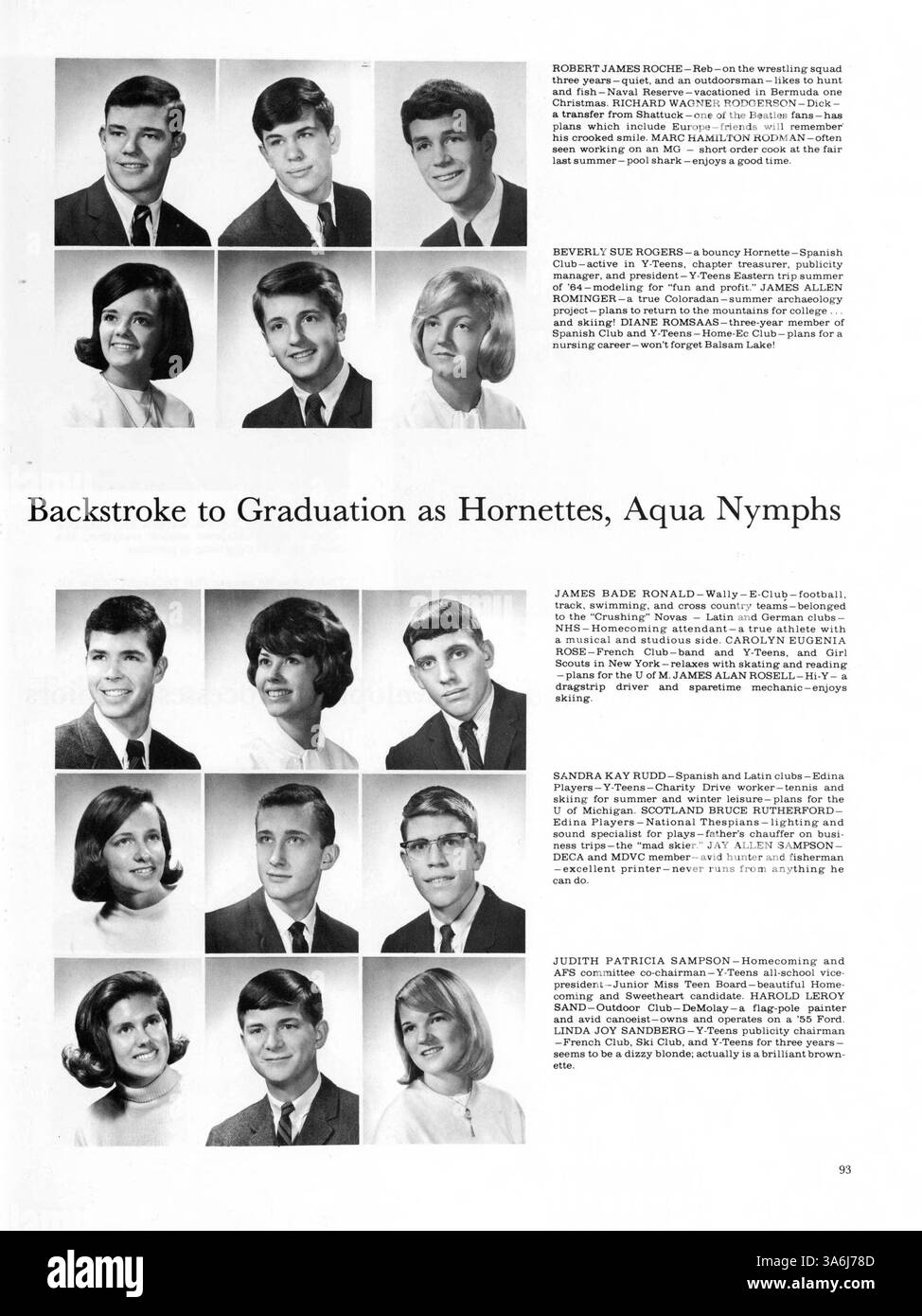 The 1965 Whigrean yearbook showcases the academic, social, and athletic life at Edina ...