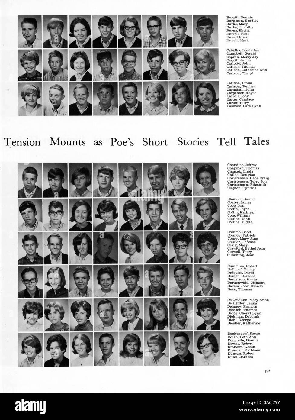 This high school yearbook from Edina-Morningside High documents key moments from the 1964-1965 ...