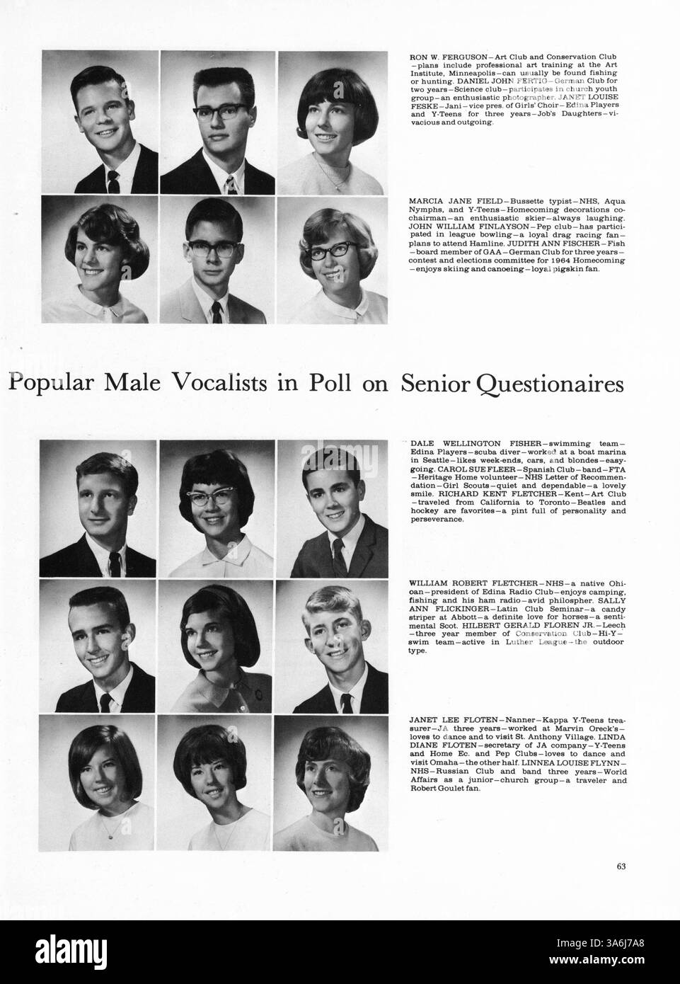 Documenting the key highlights from the 1964 1965 school year hi-res ...