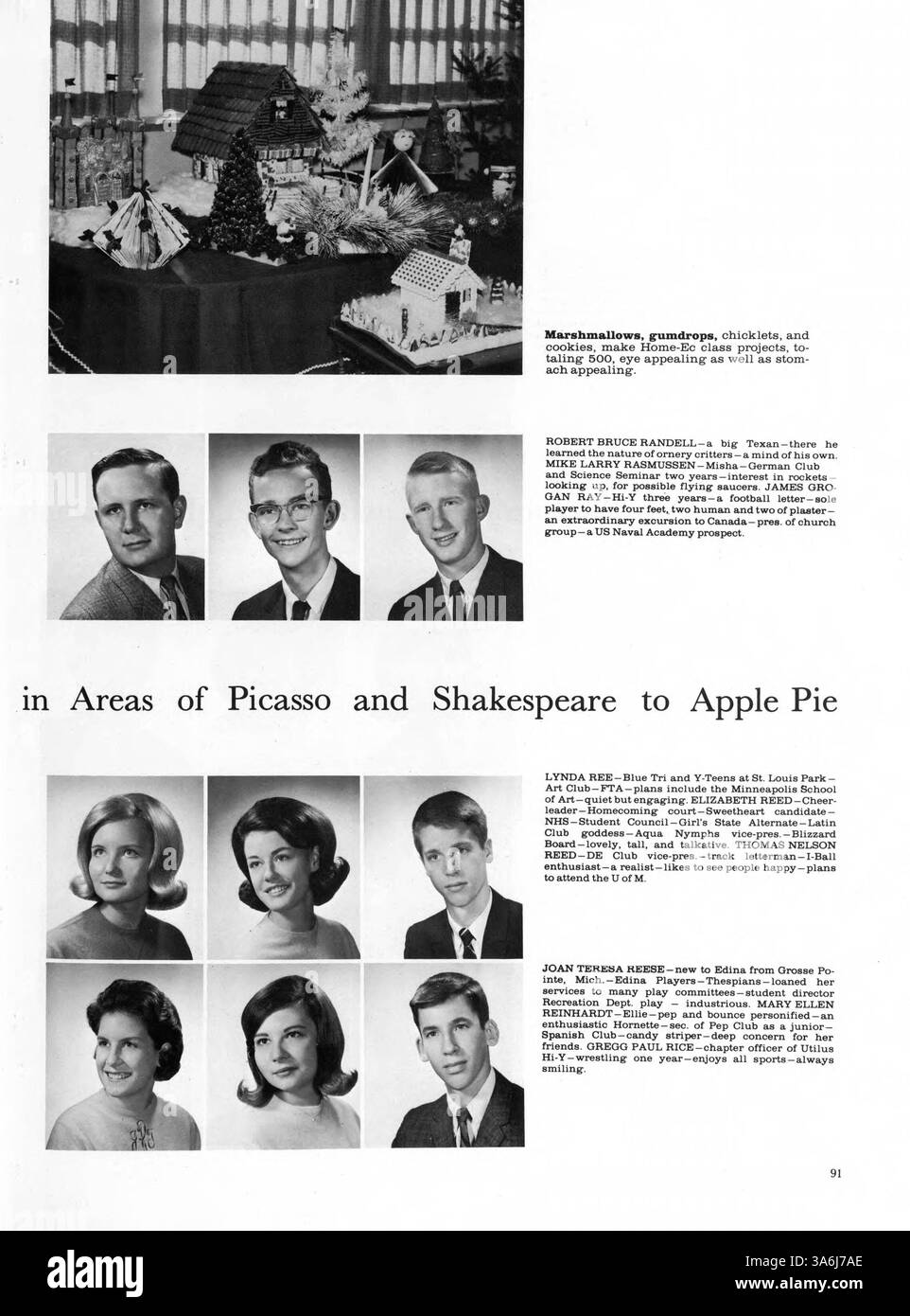 This 1965 Whigrean yearbook provides a detailed overview of Edina-Morningside High School ...