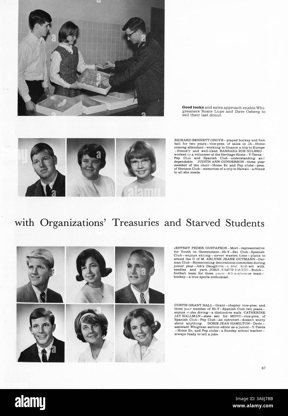 This 1965 Whigrean yearbook provides an overview of the school year at Edina-Morningside High ...
