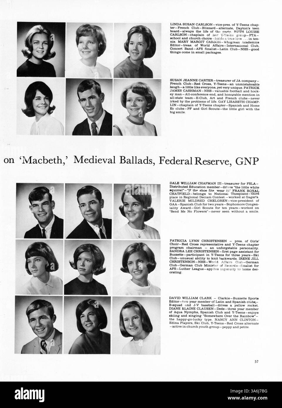 The 1965 Whigrean yearbook of Edina-Morningside High School provides a comprehensive look at ...