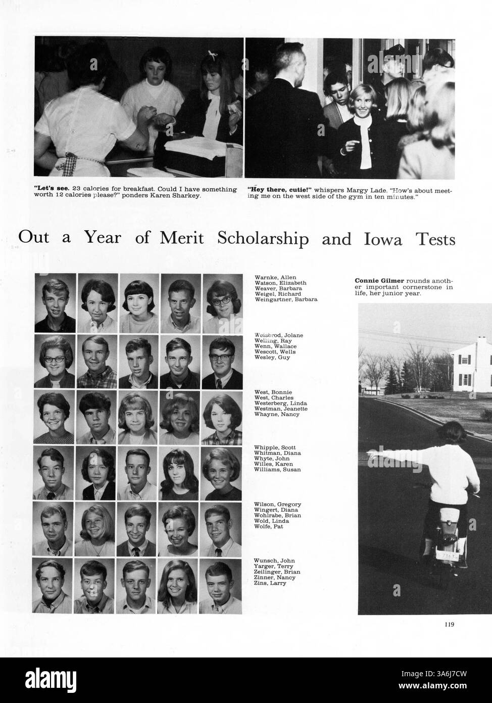 The 1965 Whigrean yearbook reflects the educational and social life of Edina-Morningside High ...