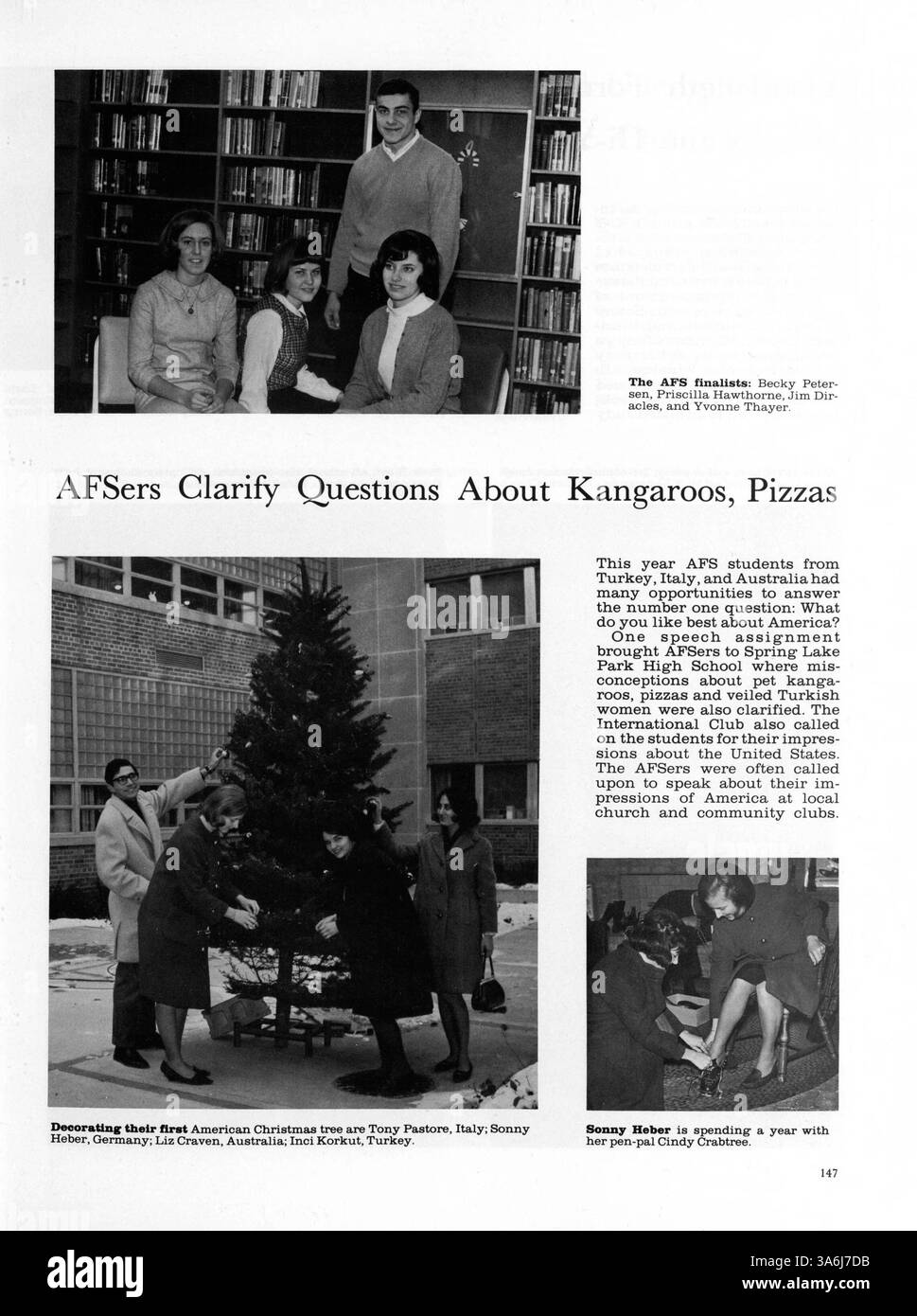 The 1965 'Whigrean' yearbook from Edina-Morningside High documents student life, educational ...