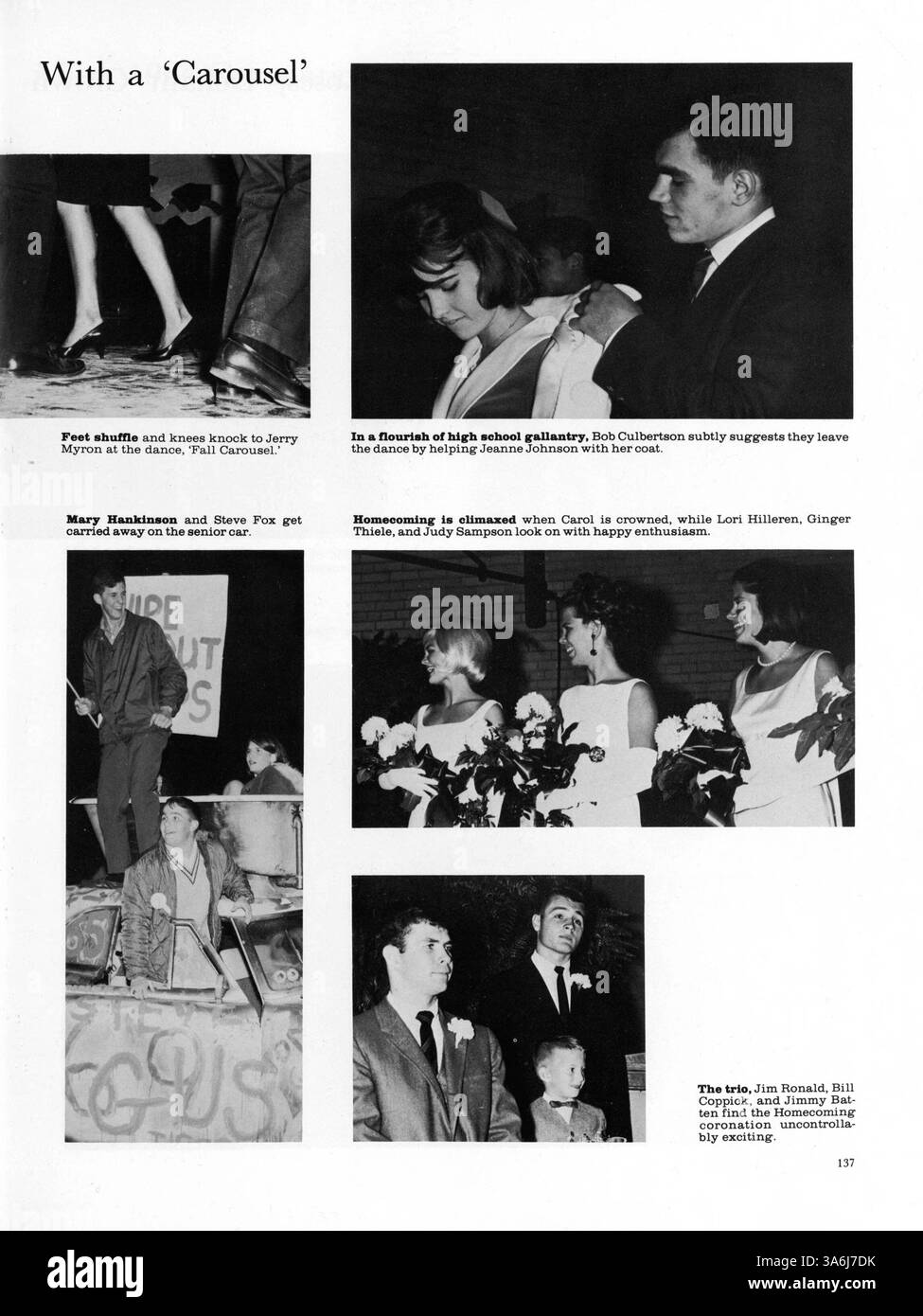 The 1965 Edina-Morningside High School yearbook, 'Whigrean,' presents a snapshot of the academic ...