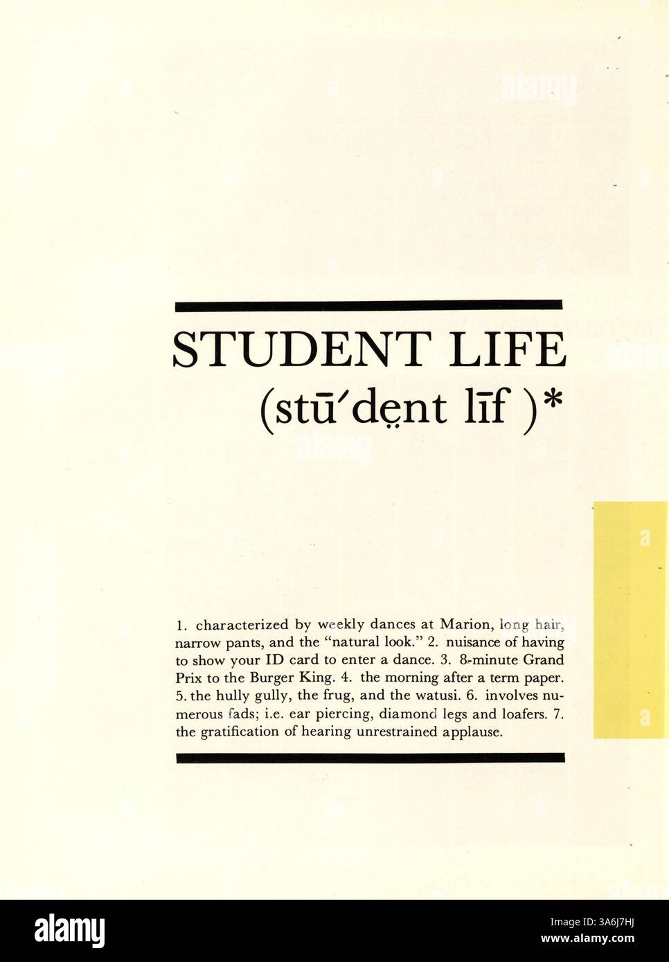 The 'Whigrean' yearbook from Edina-Morningside High School captures a year in the life of the ...