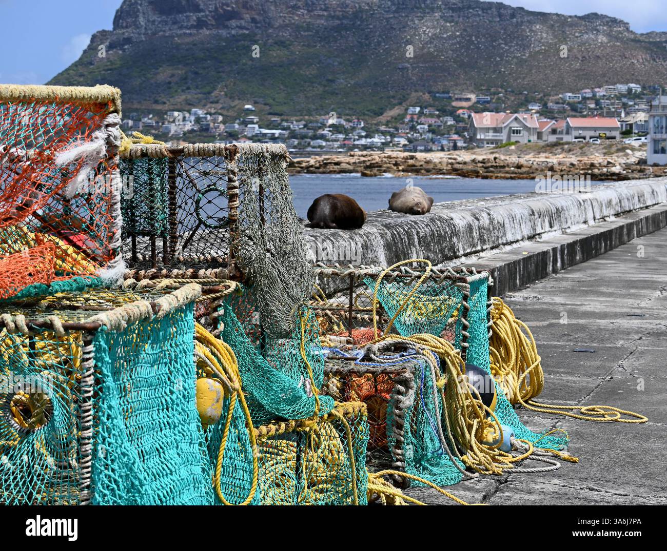 Charming Kalk Bay on the Western Cape of South Africa has an active ...