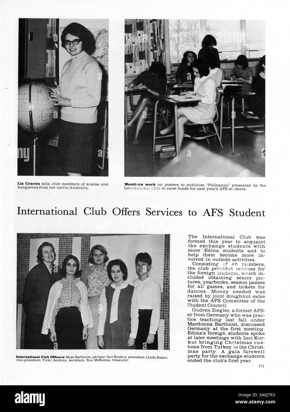 The 1965 'Whigrean' yearbook from Edina-Morningside High School highlights the school year from ...