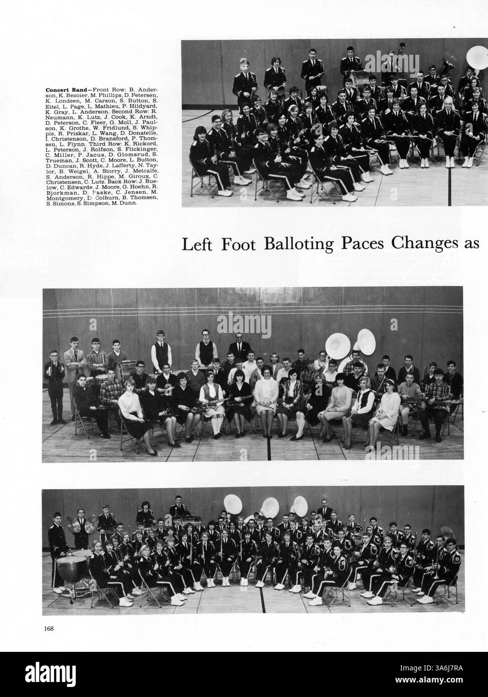 The 'Whigrean' yearbook from Edina-Morningside High School (1965) showcases the events and ...