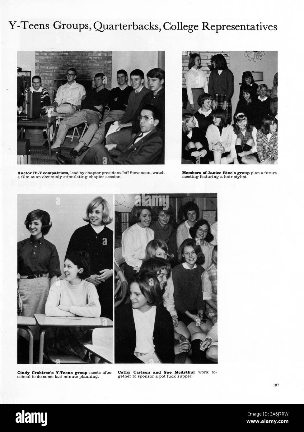 The 'Whigrean' yearbook from Edina-Morningside High School (1965) presents a snapshot of the ...