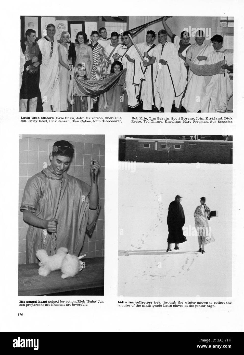 The 1965 'Whigrean' yearbook from Edina-Morningside High School captures important student ...