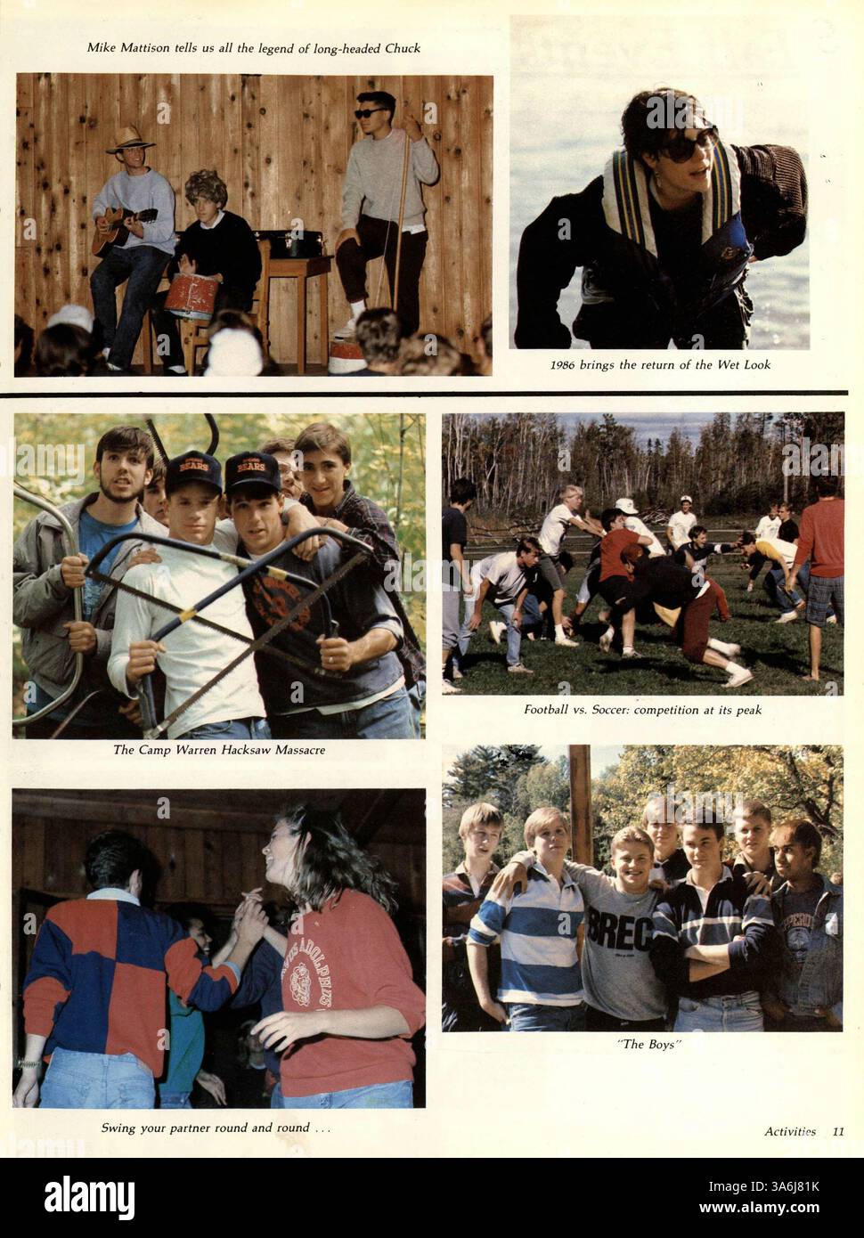 Yearbook is a visual documentation of breck schools 1986 1987 year hi ...