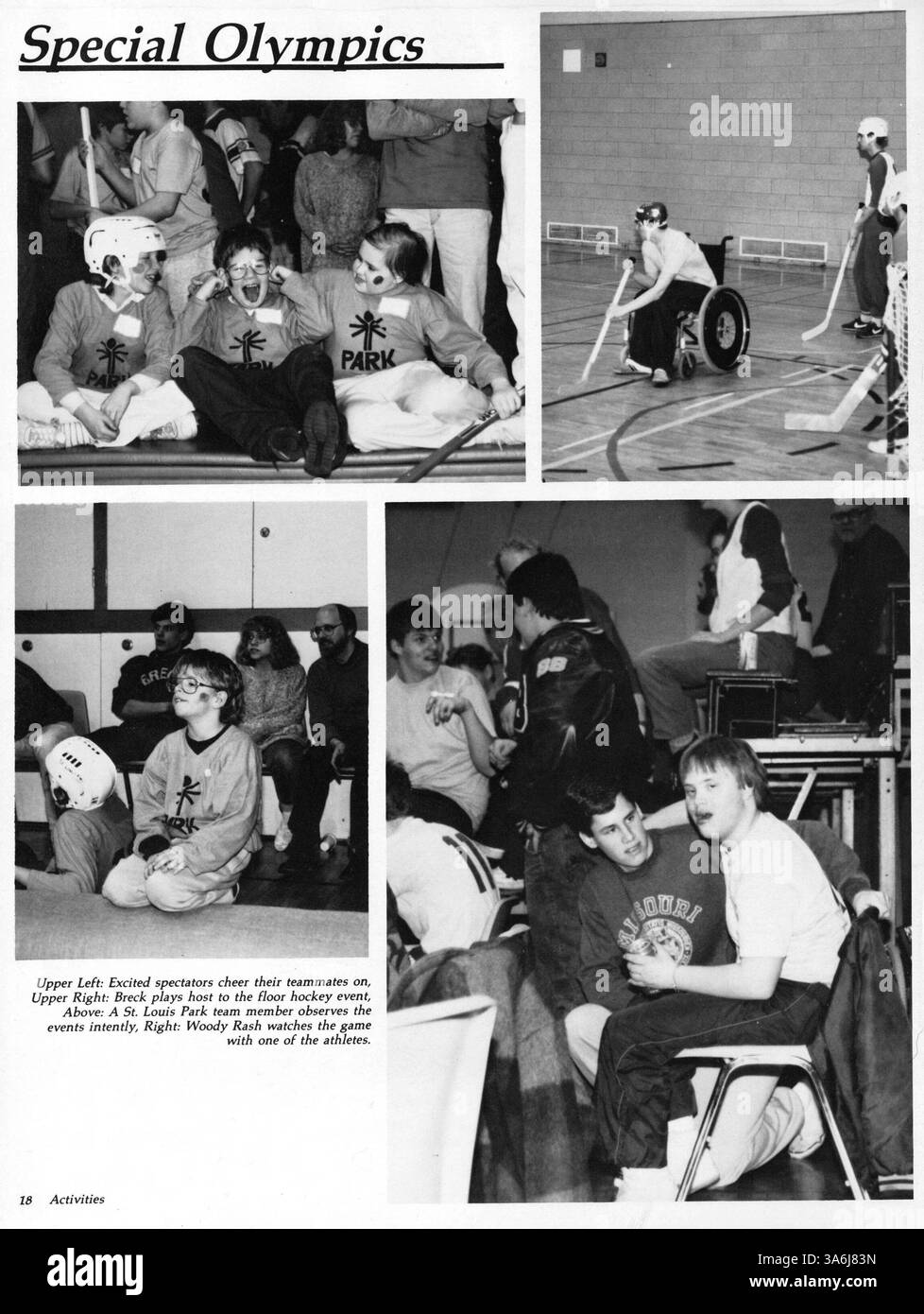 The Breck 'Mustang' 1987 yearbook documents key aspects of student life ...