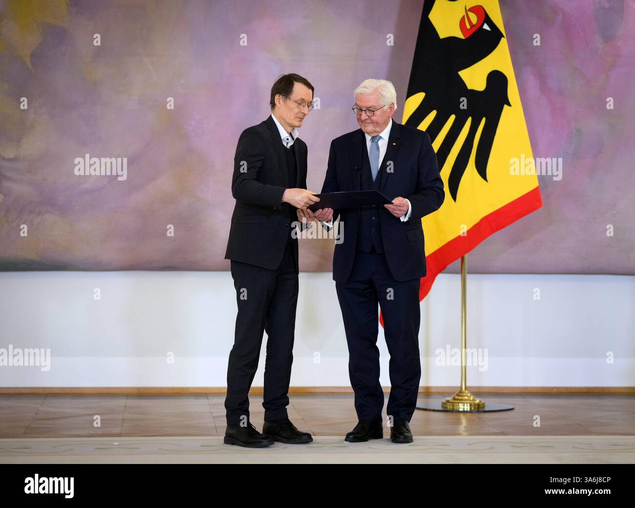Berlin, Germany. 25th Mar, 2025. Federal President Frank-Walter ...