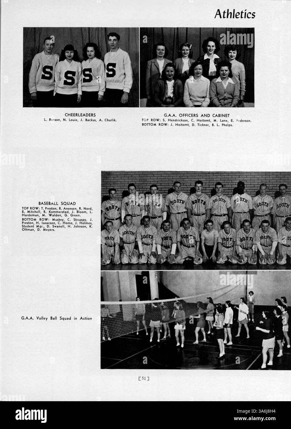 The 1944 south high yearbook hi-res stock photography and images - Alamy