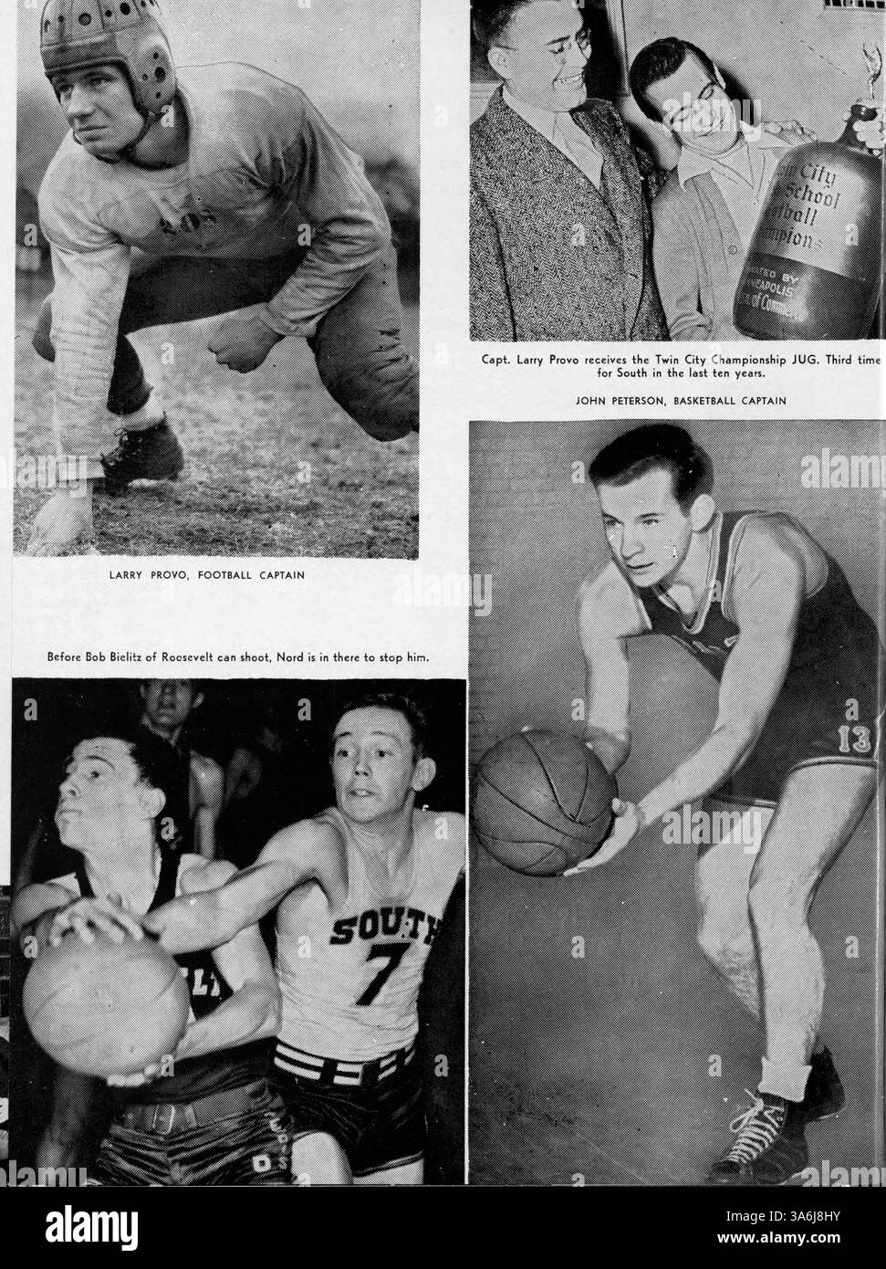The 'Tiger' Yearbook of 1944 from South High School highlights student ...