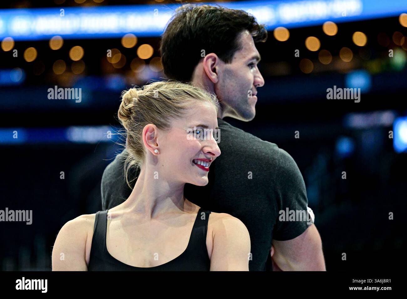 Minerva Fabienne HASE & Nikita VOLODIN (GER), during Pairs Practice, at ...