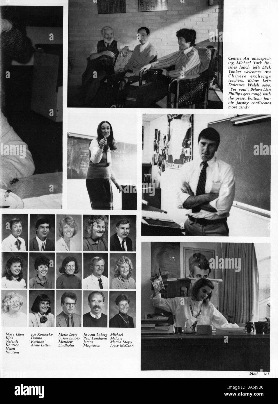 The 1987 Breck Yearbook highlights the school’s academic year ...