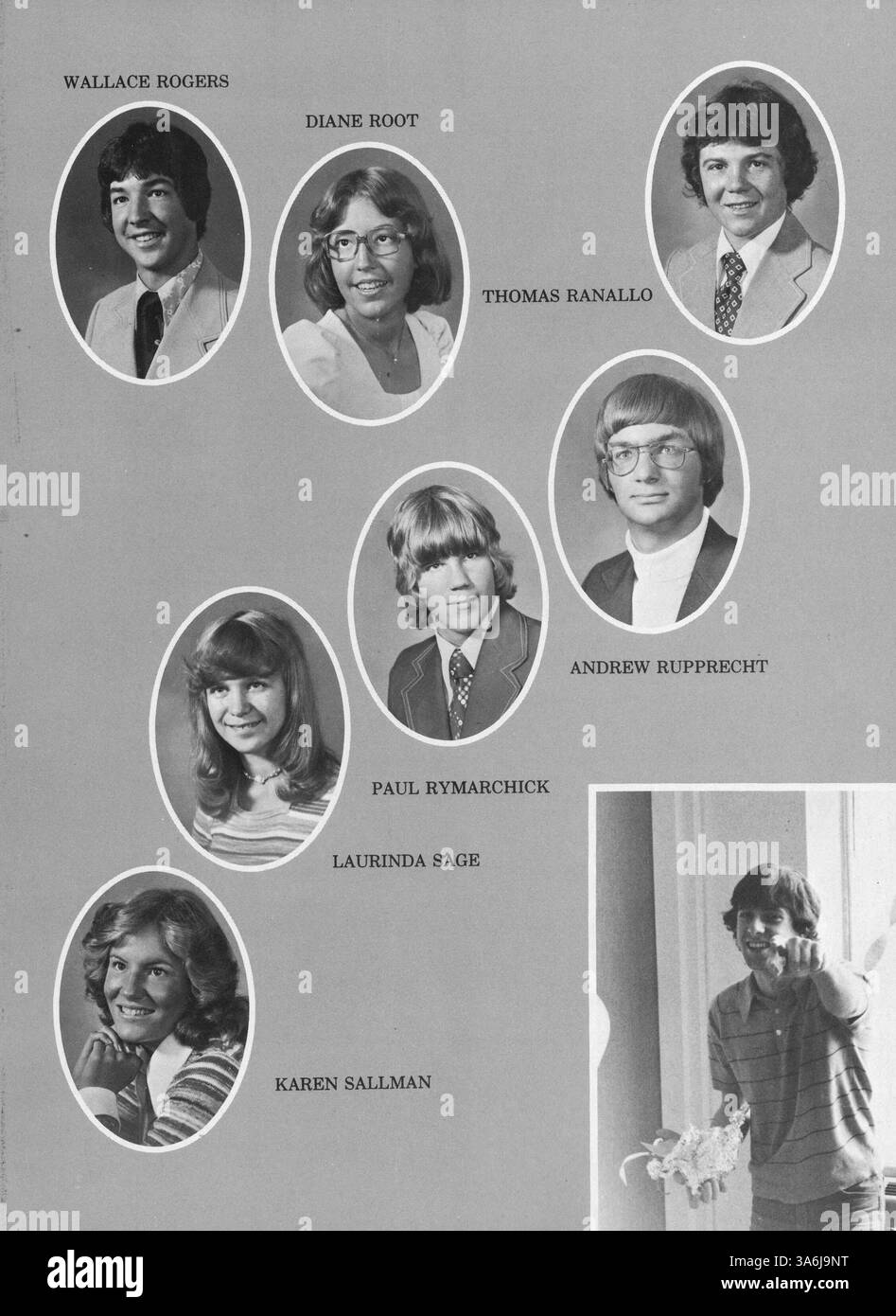 This high school annual captures the 1976-1977 year at St. Anthony ...
